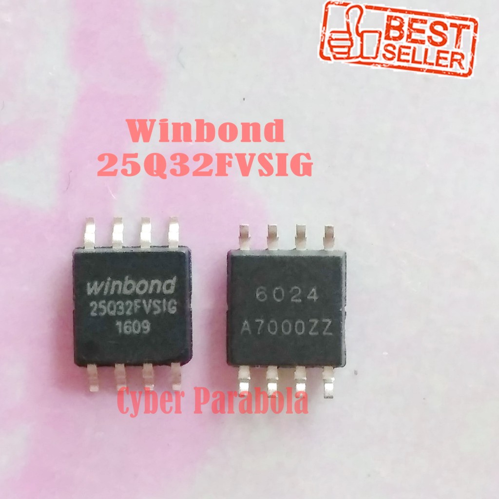 Jual IC SPI Eeprom Winbond 25Q32FVSIG 32 4MB | Shopee Indonesia