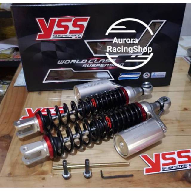 Jual Shockbreaker YSS New G Plus 350 MM New PCX 150 Original Thailand Black Silver | Shopee ...