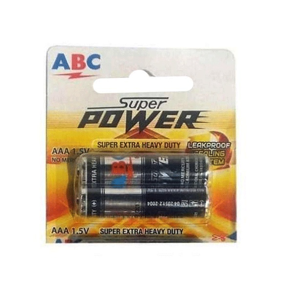 Jual BATU BATERAI ABC SUPER POWER AAA/A3 KECIL | Shopee Indonesia