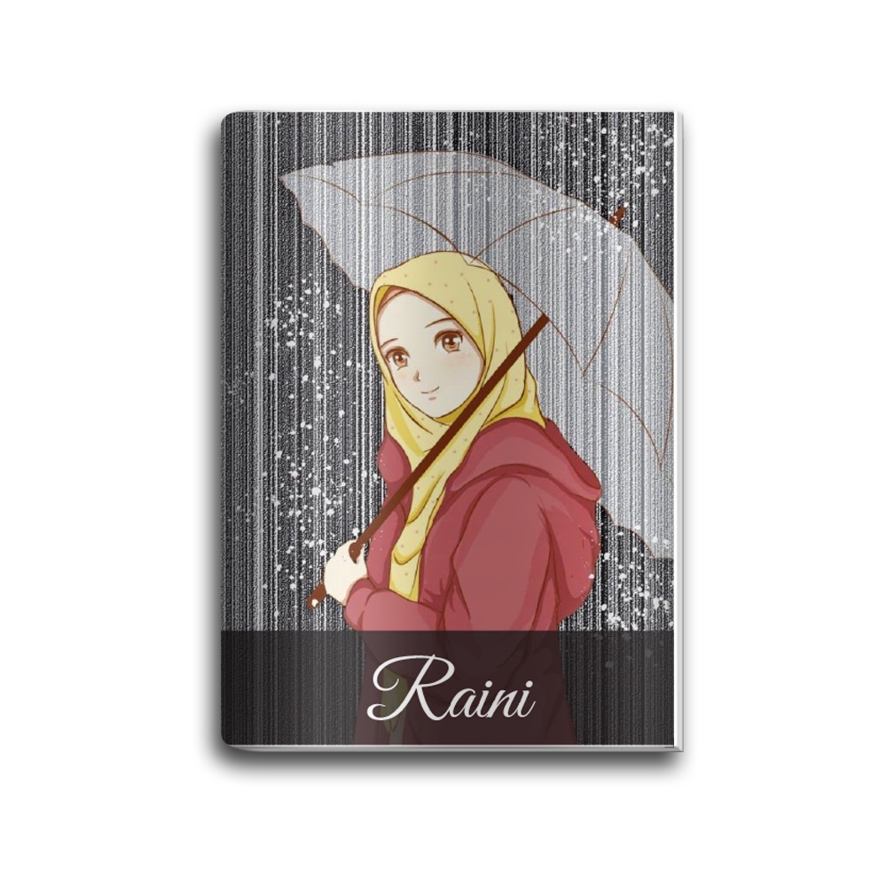 Jual Notebook Muslim Hijab Buku Catatan Hijaber Muslimah Bergaris ...