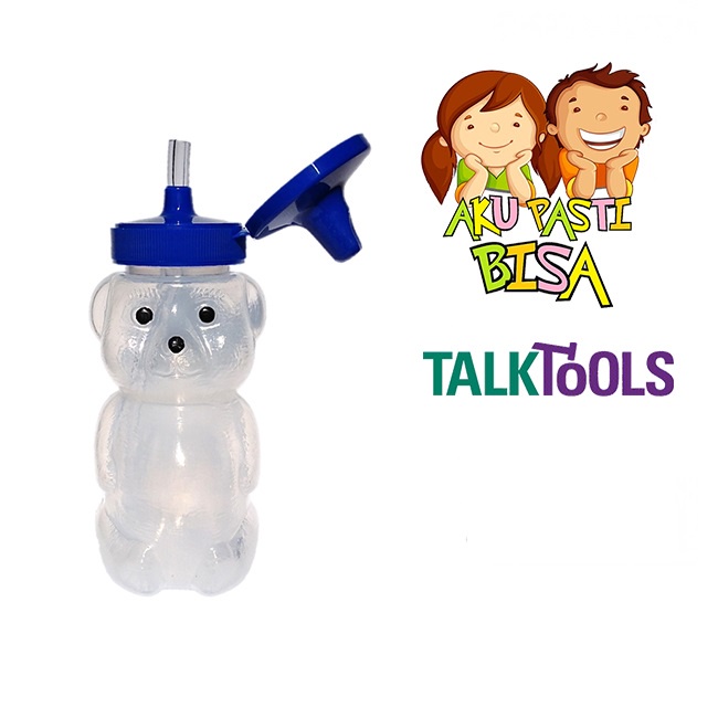 Jual TALKTOOLS – Honey Bear with Straw - Small Size | Shopee Indonesia
