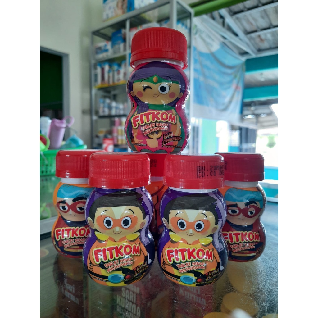 Jual FITKOM TABLET (Multivitamin) | Shopee Indonesia