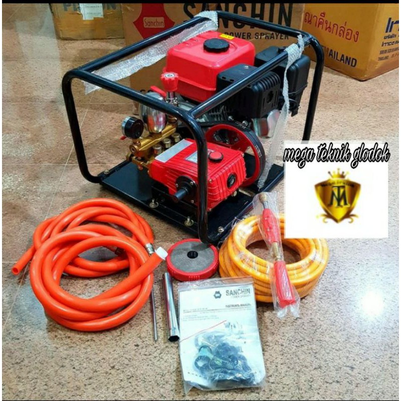 Jual Mesin Power Sprayer SANCHIN SCN 20 RR Alat Steam / Semprot hama PAKET | Shopee Indonesia