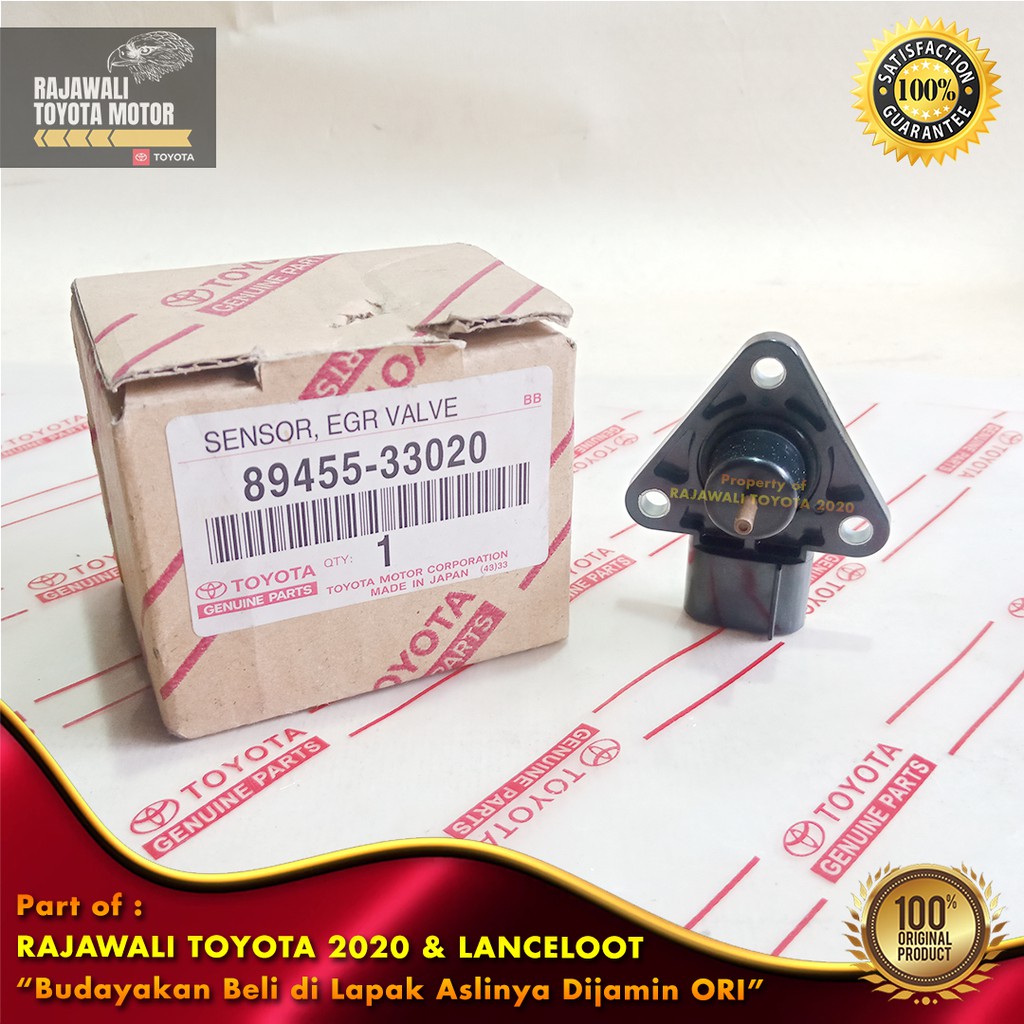 Jual Sensor EGR Valve Camry, Avalon & Solara Original Genuine Toyota ...