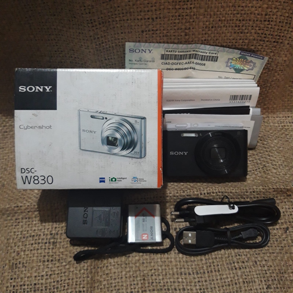 Jual Camera Digital Sony Cybershoot DSC W830 (LIKE NEW) | Shopee Indonesia
