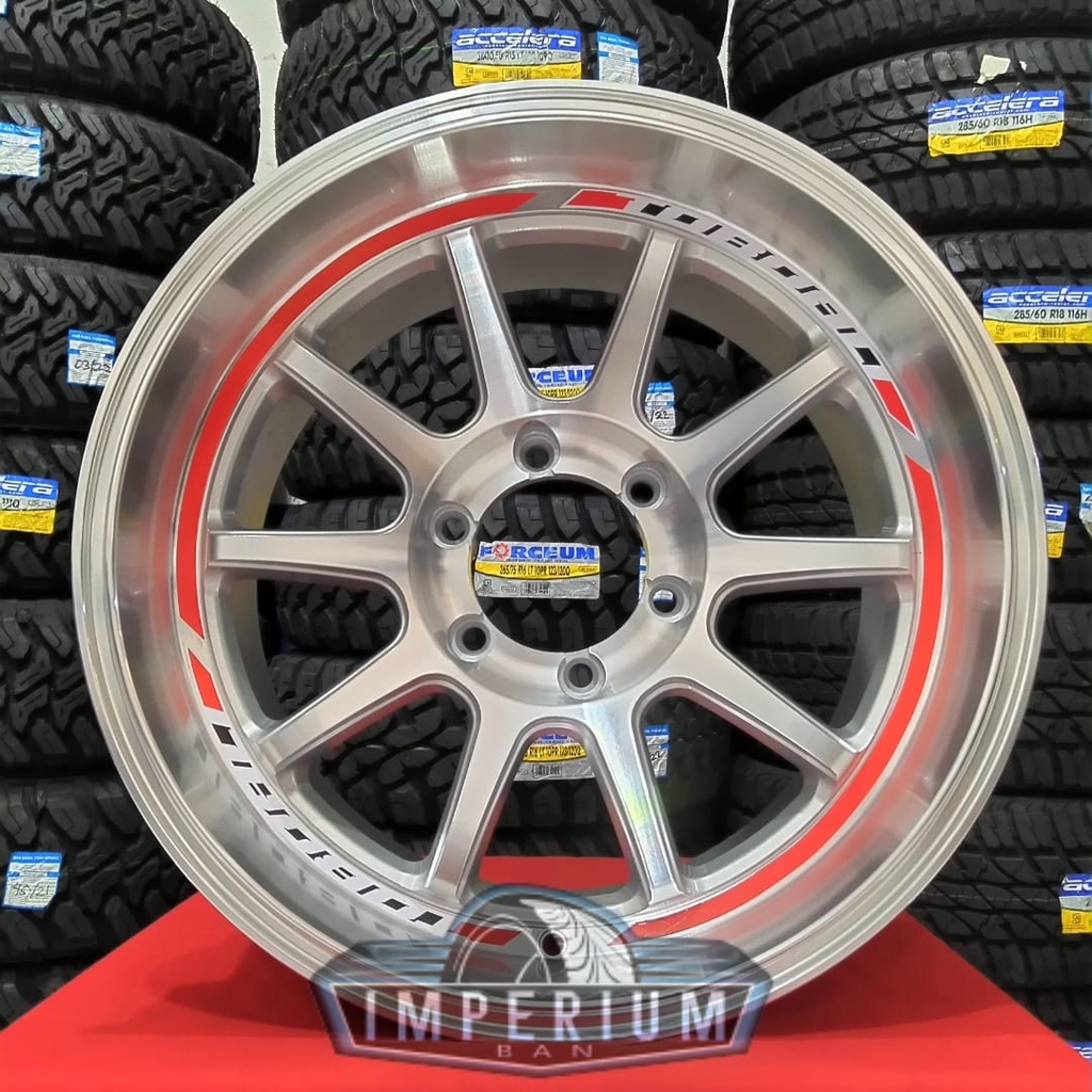 Jual Velg Pelek Mobil Racing Ring 18 R18 Fortuner VRZ Pajero Sport ...