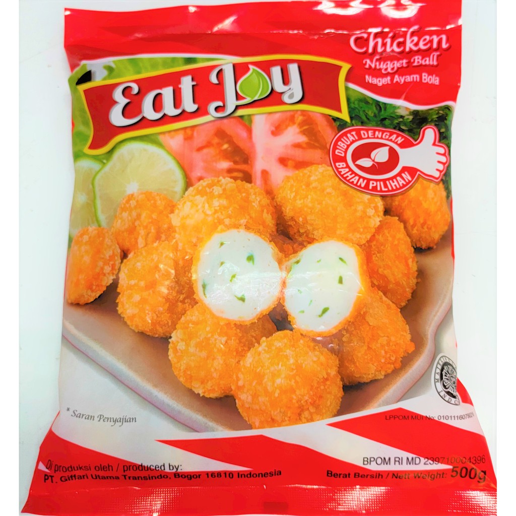 Jual Nugget Eatjoy Chicken Ball 500gr | Shopee Indonesia
