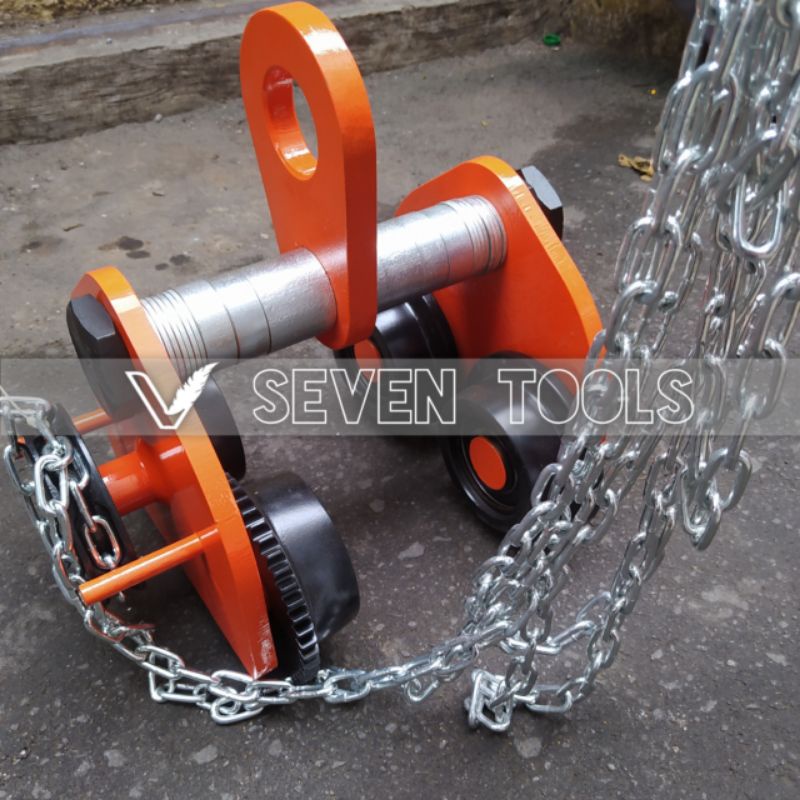 Jual Gear troli hoist takel Nagasaki Japan Geared trolley 3 ton X 3 ...