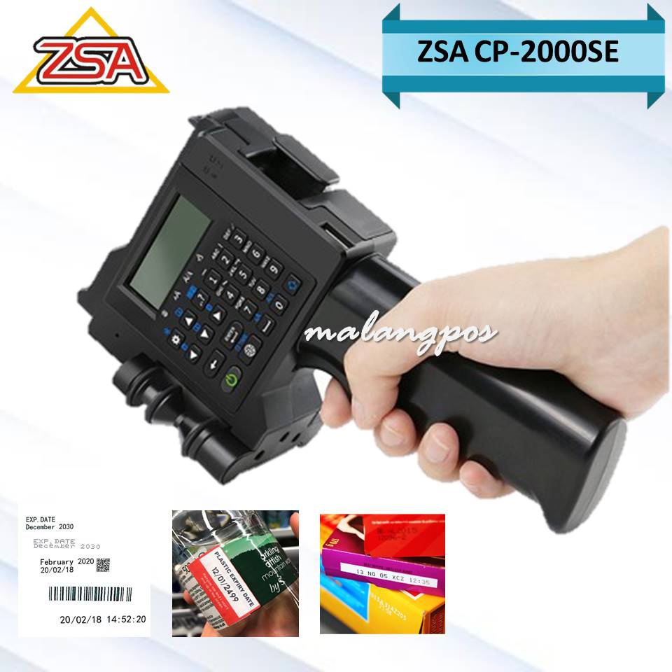 Jual ZSA CP2000SE Printer Pencetak Tanggal kadaluwarsa Expire Date Kemasan | Shopee Indonesia