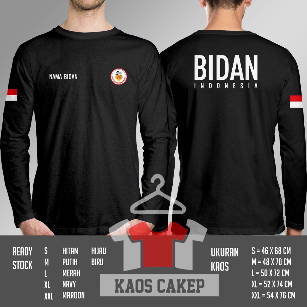 Jual Kaos Baju IBI Ikatan Bidan Indonesia DB Lengan Panjang Kaos Distro ... Jual Kaos Baju IBI Ikatan Bidan Indonesia DB Lengan Panjang Kaos Distro ...