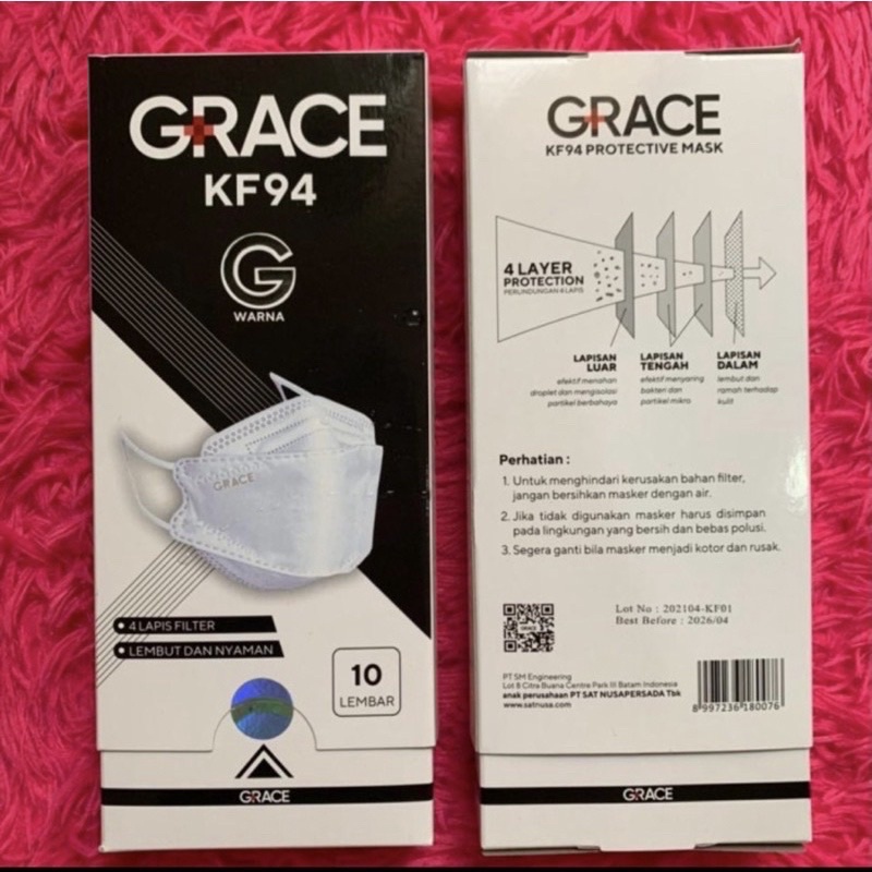 Jual masker Grace KF94 4ply | Shopee Indonesia