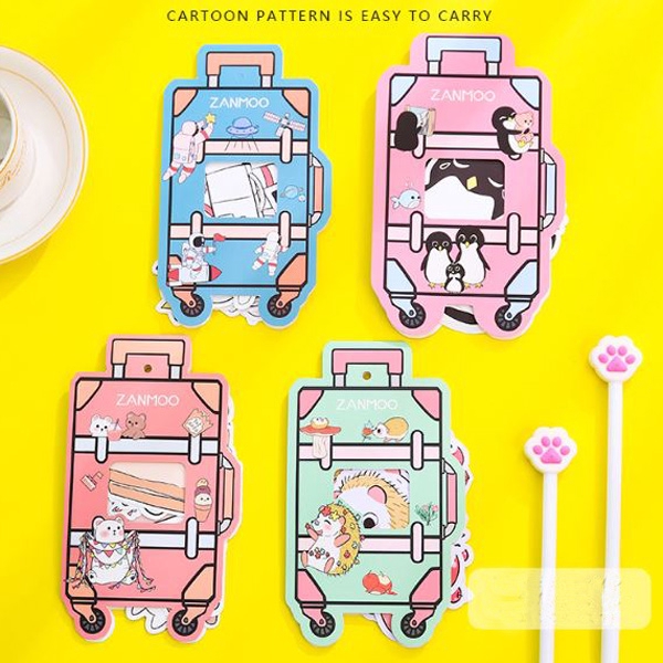 Jual stiker kartun lucu stiker koper cute decorative sticker 3F1 aar010 ...