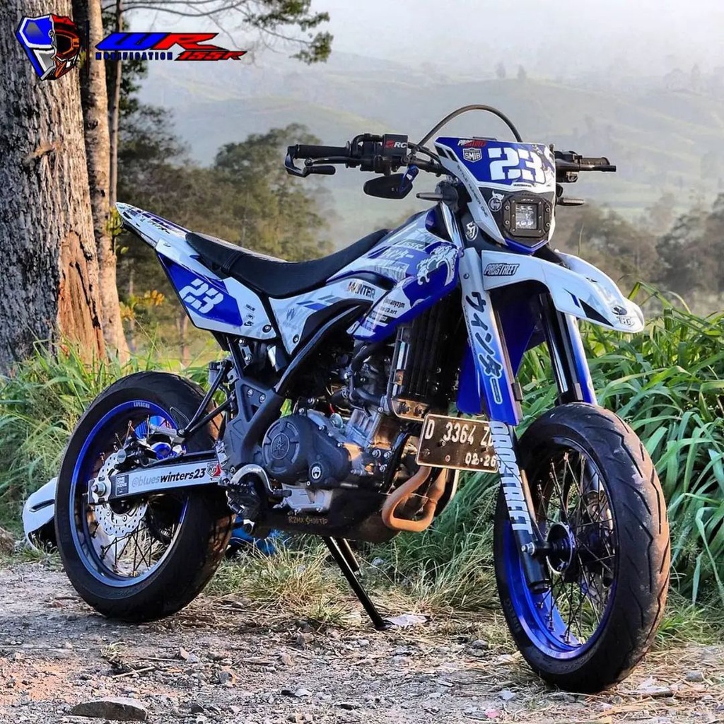 Jual Stiker Atau Decal WR155 Full Body Variasi Decal WR Supermoto ...