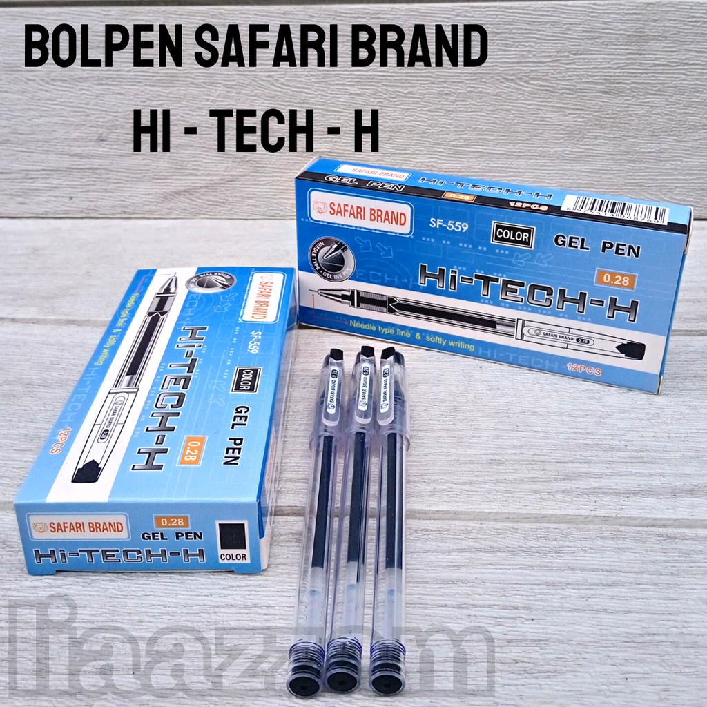 Jual Bolpen / Pulpen / Pen / Safari Brand HI - TECH - H | Shopee Indonesia