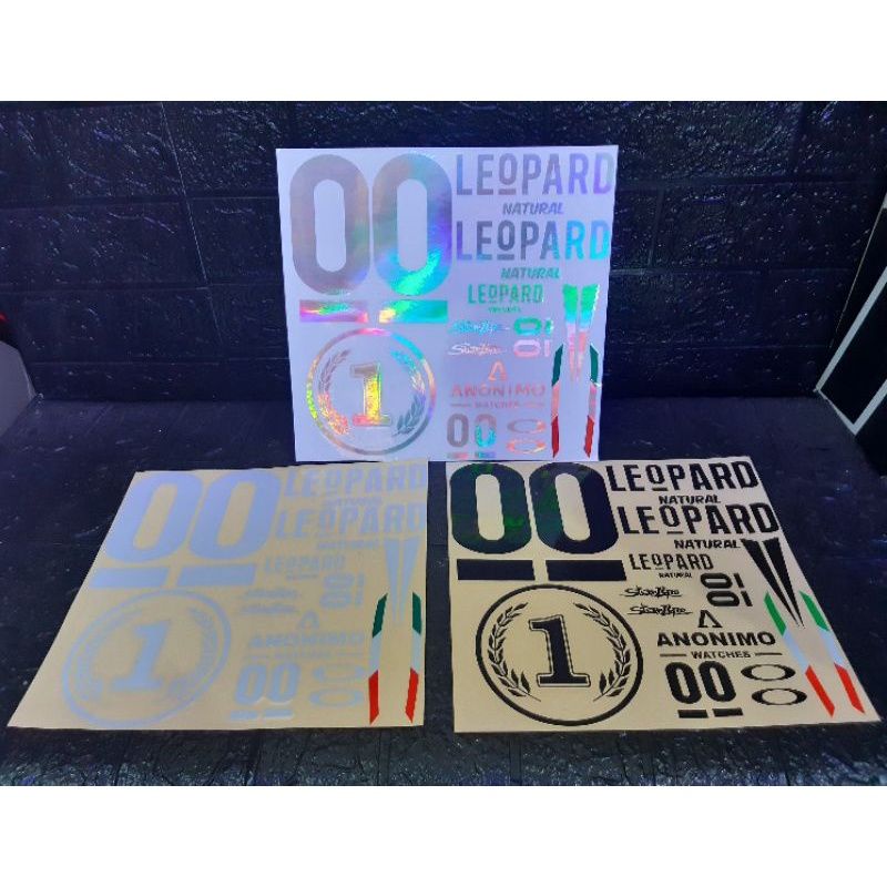 Jual Stiker Helm KYT TTC R-10 RC Seven Leopard / RedBull | Shopee Indonesia