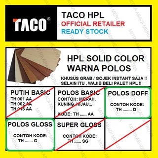 Jual warna hpl taco polos Harga Terbaik & Termurah Desember 2025 ...