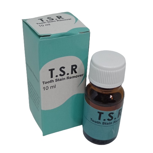 Jual TSR LOKAL Tooth Stain Remover Cairan Pelunak Karang Gigi dan Lem Behel | Shopee Indonesia