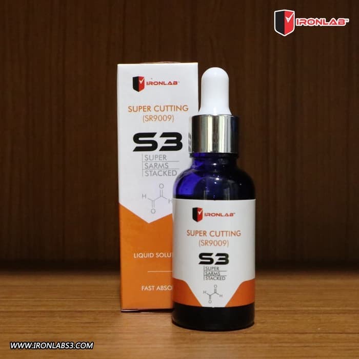 Jual SARMS Ironlab S3 Super Cutting SR9009 30mL sarm Ironlabs3 (Liquid ...