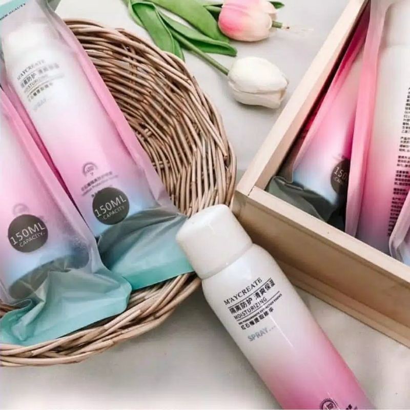Jual Maycreate Moisturizing spray 150ml | Shopee Indonesia