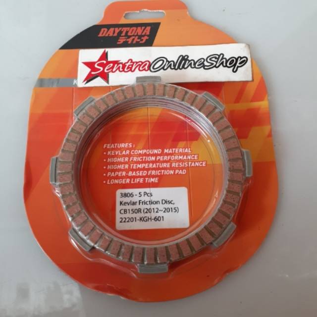 Jual Kampas kopling Racing cb150 cb 150 cbr150 old cs1 daytona | Shopee Indonesia