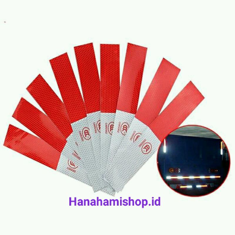 Jual Sticker Reflector Reflektif Stiker KIR Dishub Uji KIR Mobil Box ...