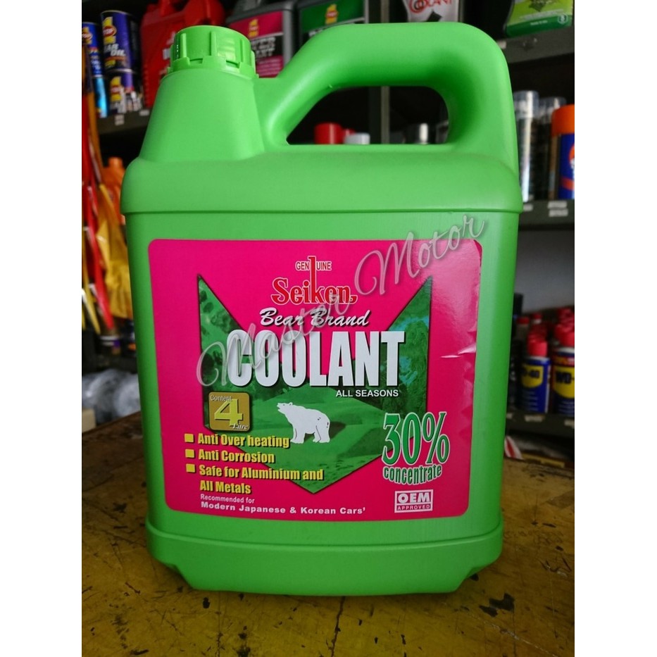 Jual Air Radiator / Coolant Seiken Merah 4 Liter | Shopee Indonesia