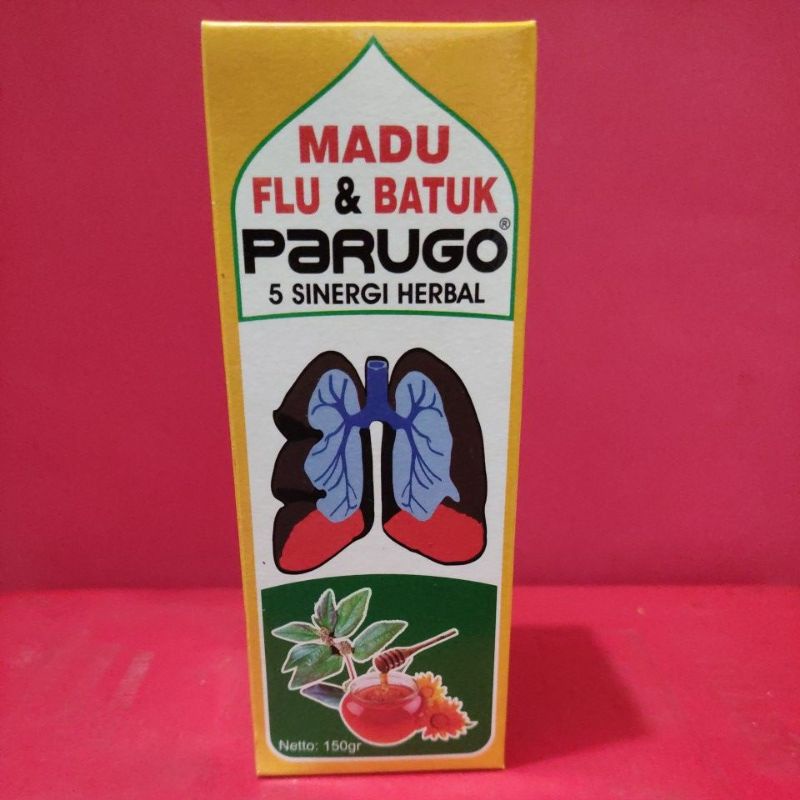 Jual madu flu dan batuk parugo | Shopee Indonesia