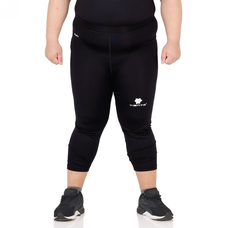 Jual Tiento Legging Jumbo Celana Olahraga Ukuran Besar Leging 3/4 Pants ...