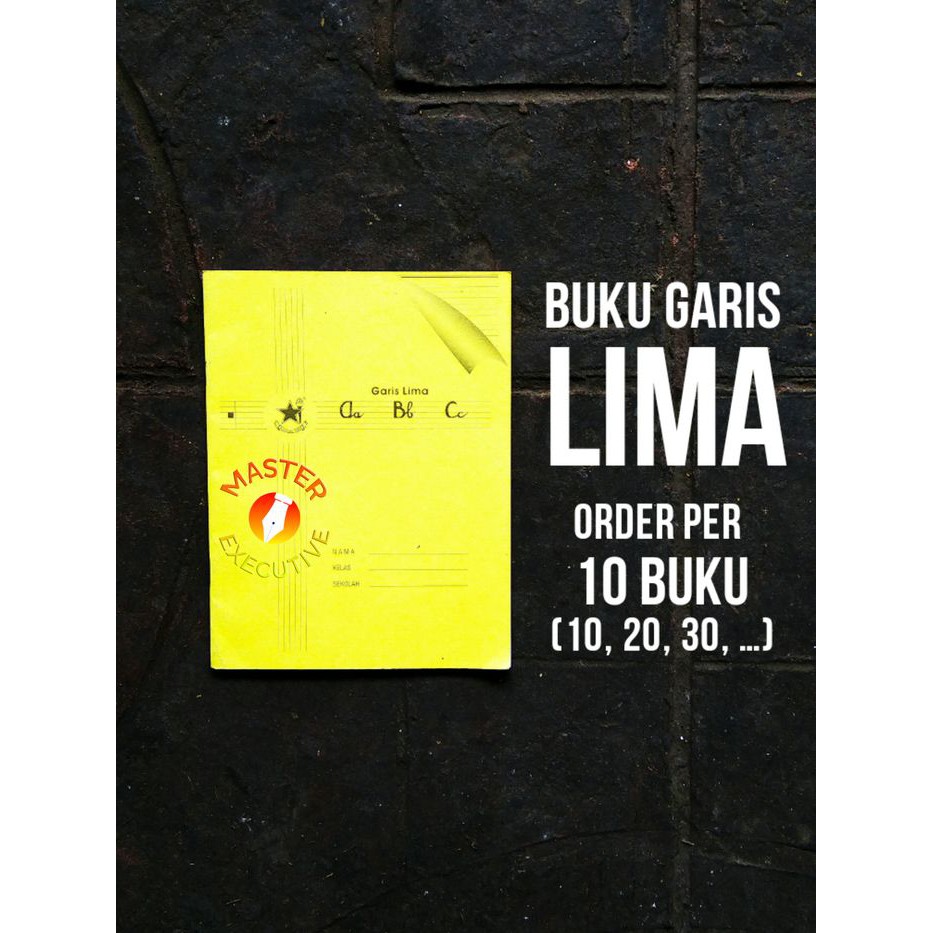 Jual [Pak] Bintang Obor Buku Tulis Anak Sekolah Garis 5 Menulis Halus ...