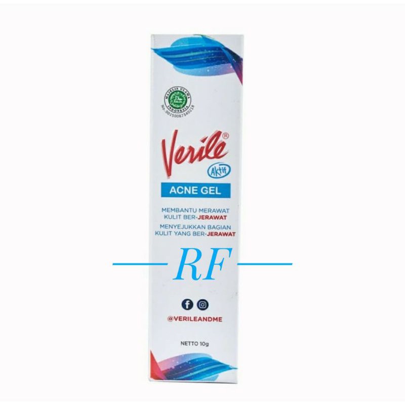 Jual Verile Acne Gel 10 g atau gram (Medikon) | Shopee Indonesia