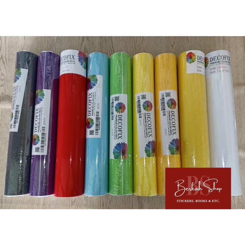 Jual Sticker Scolite Decofix Glossy 45cm x 15 m (Per Roll) | Shopee ...