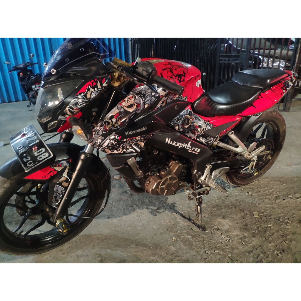 Jual Stiker Pulsar NS200 Decal Bajaj Pulsar NS200 Fullbody Premium ...
