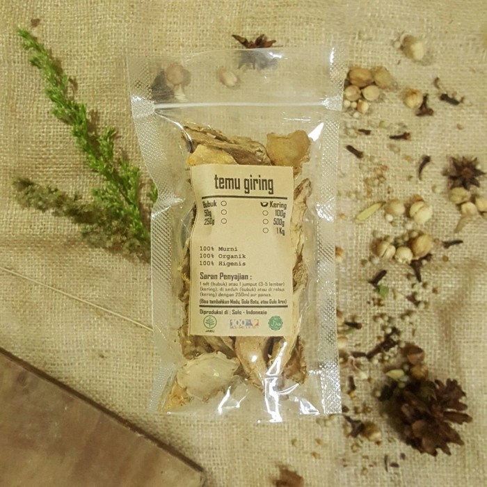 Jual TEMU GIRING IRIS KERING 100 GRAM - REMPAH | Shopee Indonesia