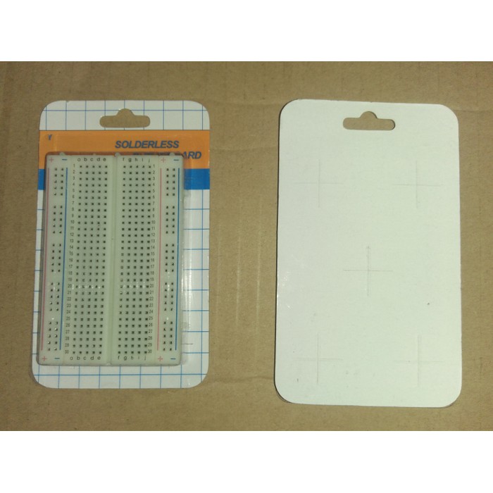 Jual Mini Prototype Breadboard 400 points | Shopee Indonesia
