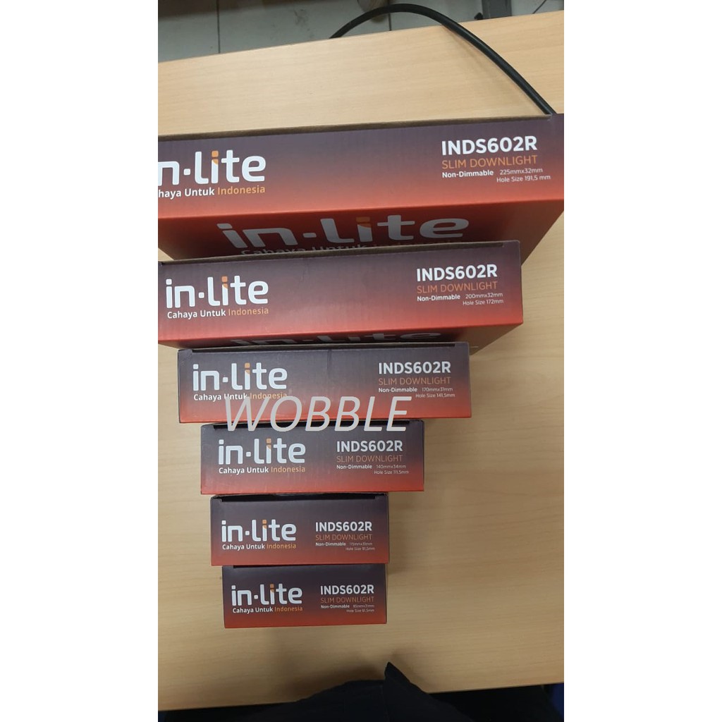 Jual LAMPU DOWNLIGHT LED PANEL IN LITE INLITE COB SLIM 12W 12 W 12WATT ...