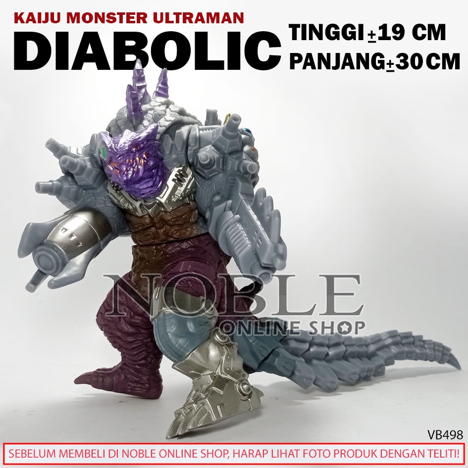 Jual DIABOLIC KAIJU ROBOT FIGURE BIG GIANT SUPER ULTRA MONSTER ULTRAMAN ...