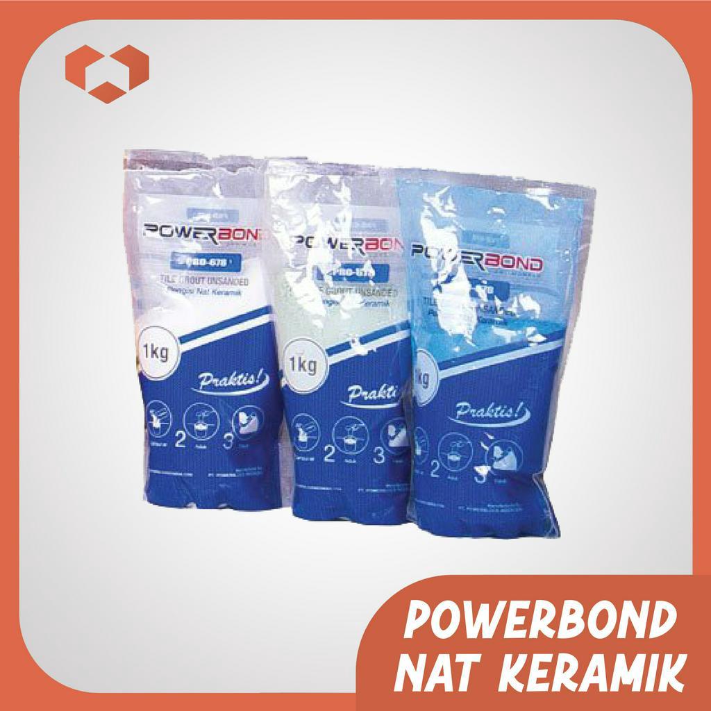 Jual POWERBOND PRO 678 Pengisi Nat Keramik Tanpa Pasir Tile Grout ...