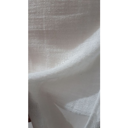 Jual Kain Bahan cotton 100% asli cotton import asli High Quality ( 0.50 ...