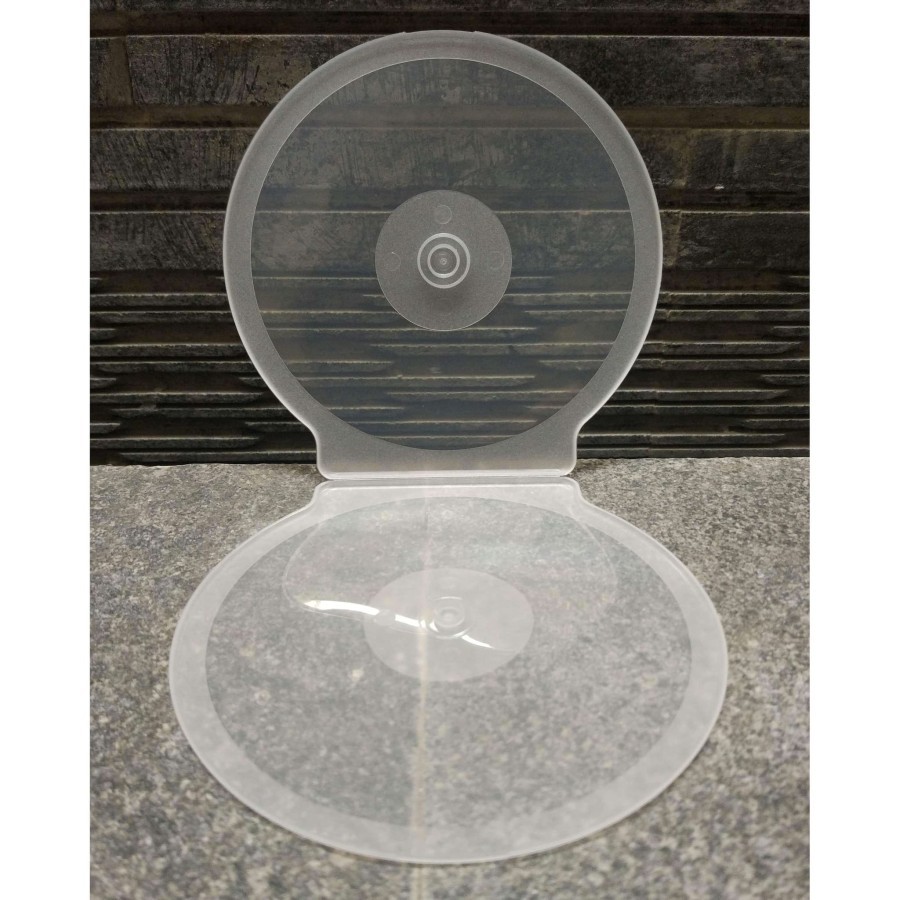 Jual Tempat CD / DVD Case Kerang Casing Oval Bulat Plastik | Shopee ...