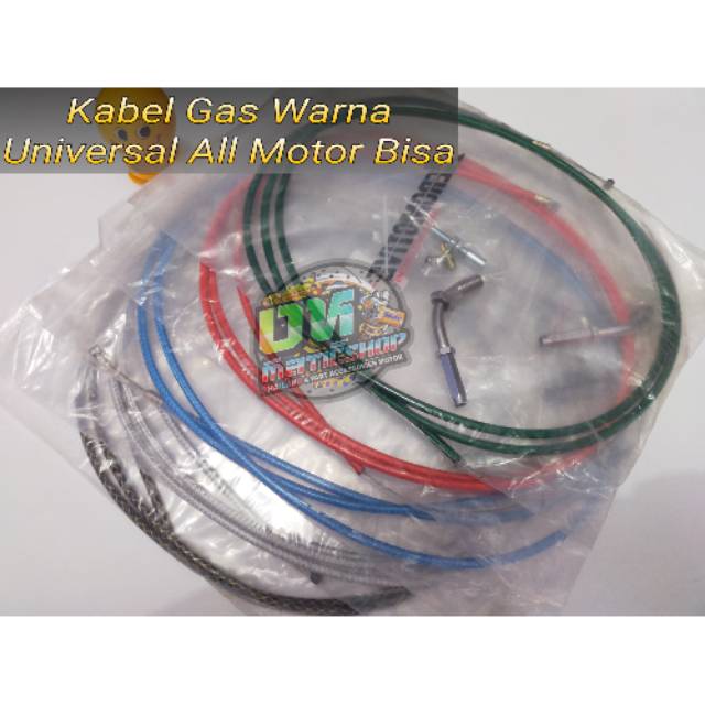 Jual Kabel gas / tali gas universal all motor bisa | Shopee Indonesia