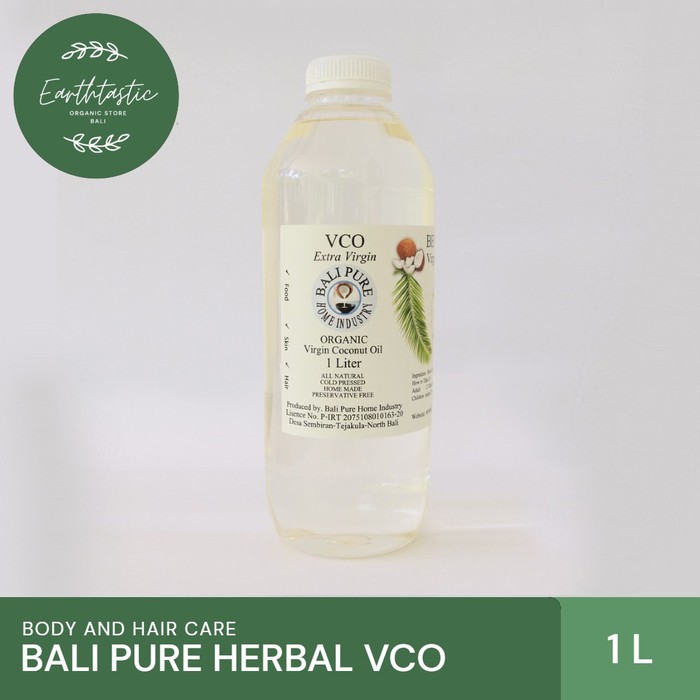 Jual Bali Pure Organic VCO Virgin Coconut Oil / Minyak Kelapa Murni 1L ...