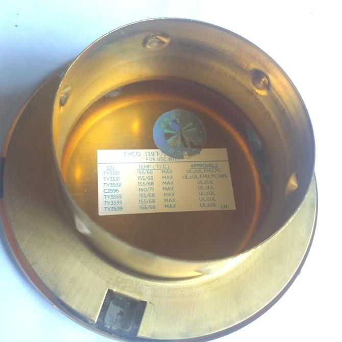 Jual Cover Fire Sprinkler Concealed Tyco Semua Type | Shopee Indonesia