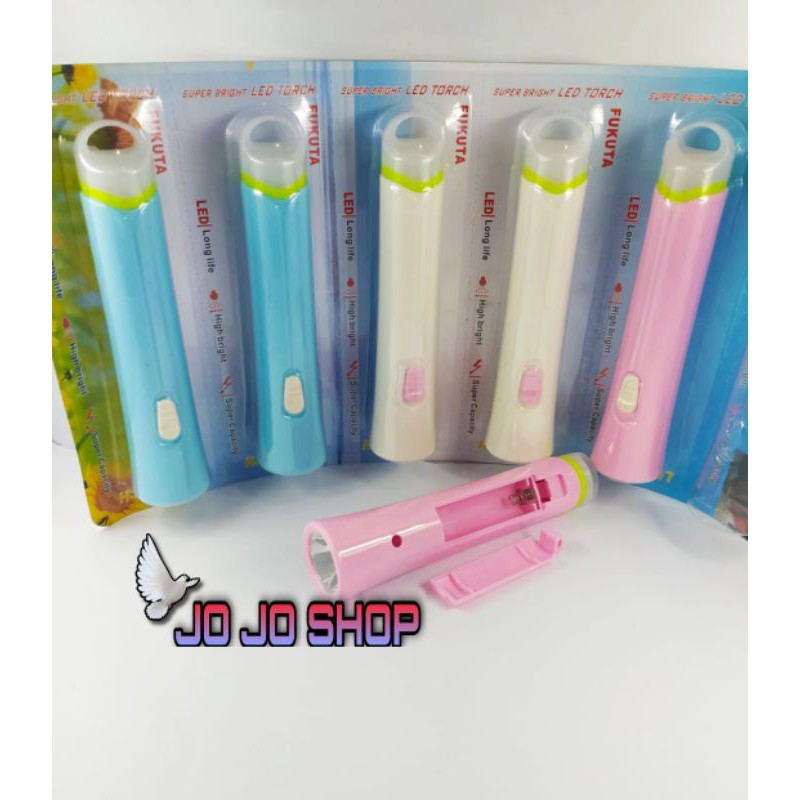 Jual Senter Fukuta Multifungsi led long life AA/senter led batrai A2 ...