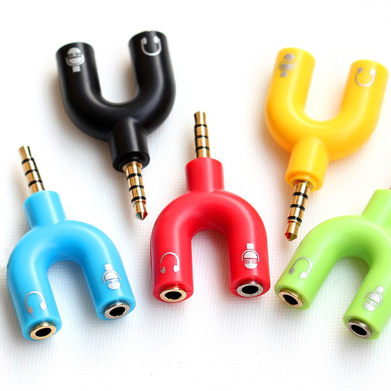 Jual Trend-Audio Splitter U Shape 2in1 Jack 3.5mm to Dual Female ...