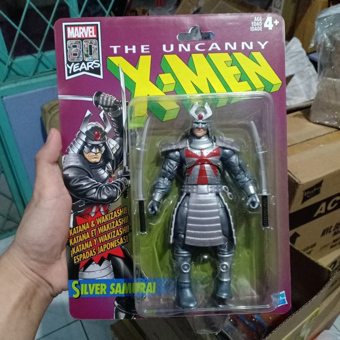 Jual AFT Marvel Legends silver samurai xmen x-men x men retro vintage ...