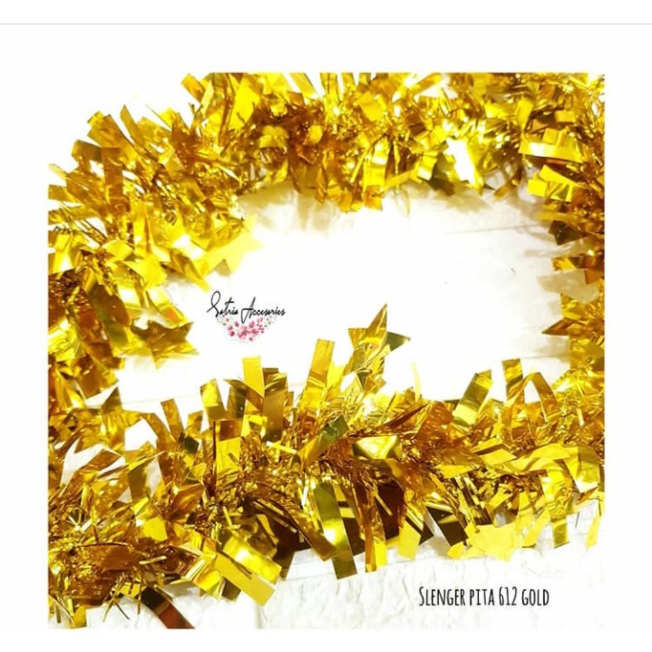 Jual Slinger / Tinsel / Hiasan natal / Parcel / Slinger Rumbai Warna ...