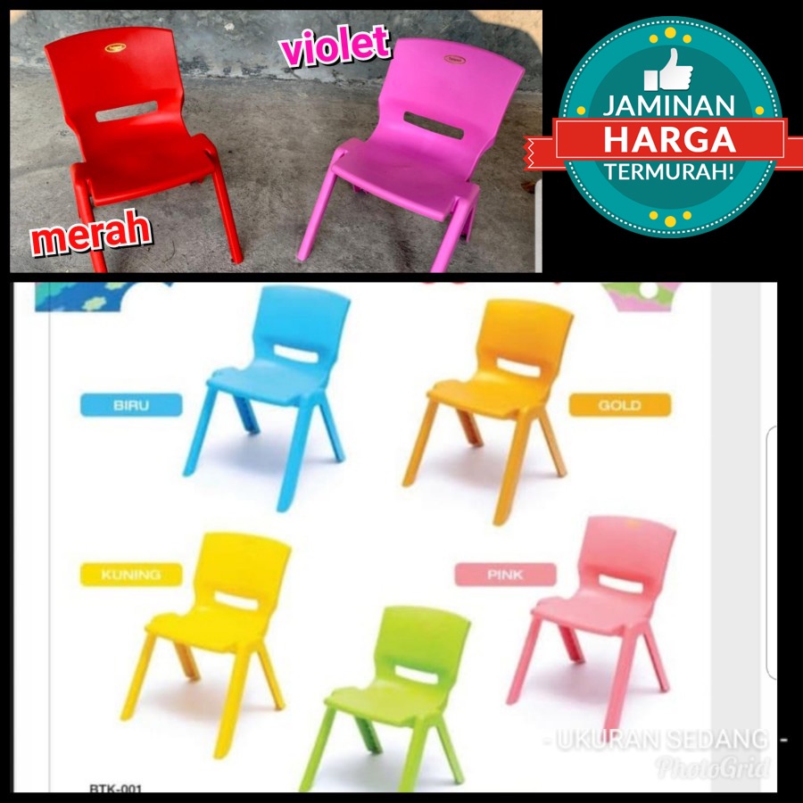 Jual Kursi anak plastik/bangku anak plastik/kursi anak/kursi anak TK ...