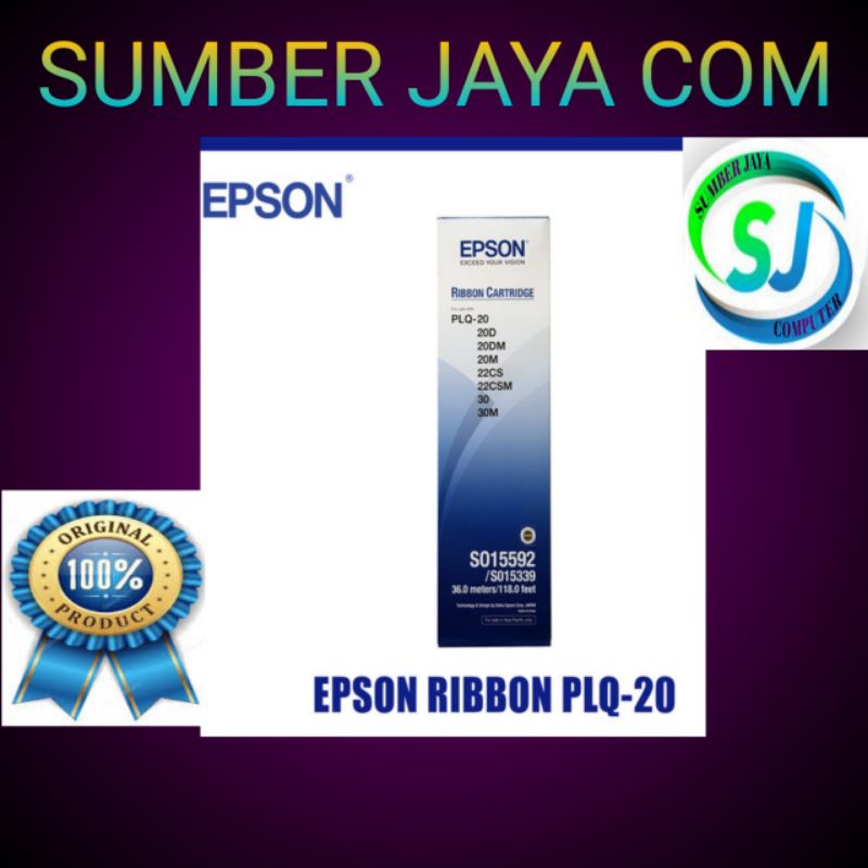 Jual PITA EPSON RIBBON CARTRIDGE PLQ20 1BOX ISI 3PCS | Shopee Indonesia
