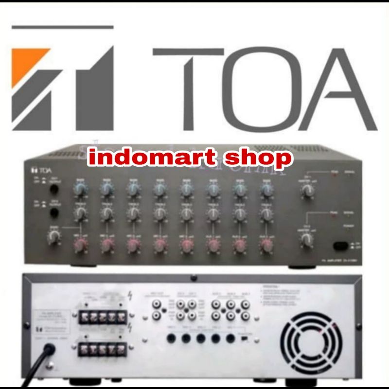 Jual TOA AMPLIFIER ZA-2128 M - 240 WATT (ORIGINAL) | Shopee Indonesia