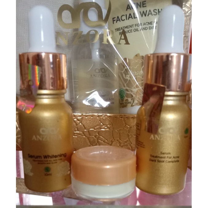Jual serum anzora glow series,acne series | Shopee Indonesia
